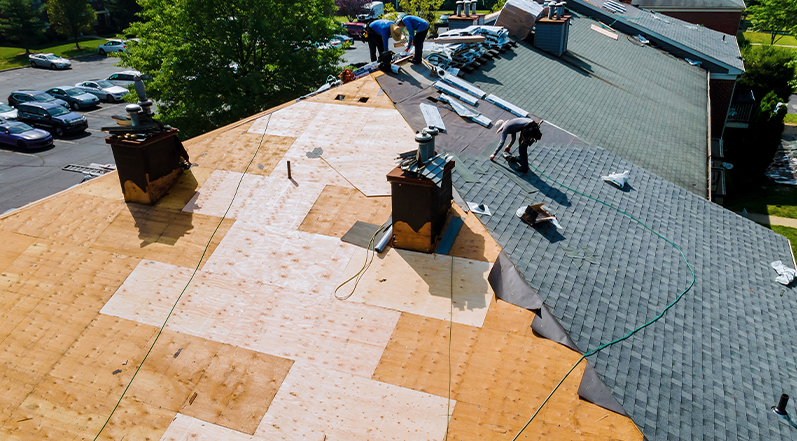 Roof Decking Sheathing Types Replacement Tips More